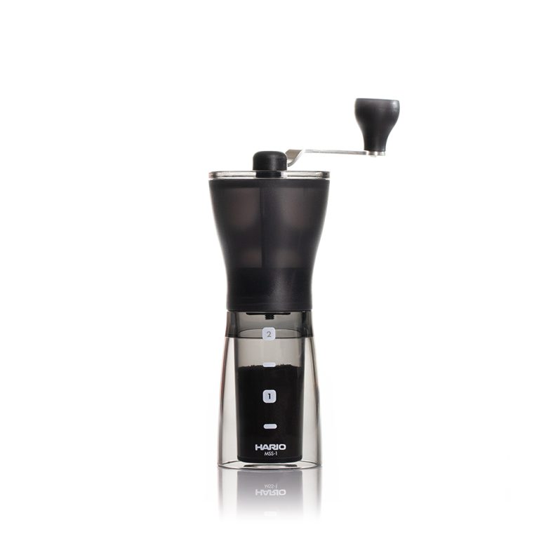 Hario "Mini-Slim+" Ceramic Coffee Mill - CAFFICO